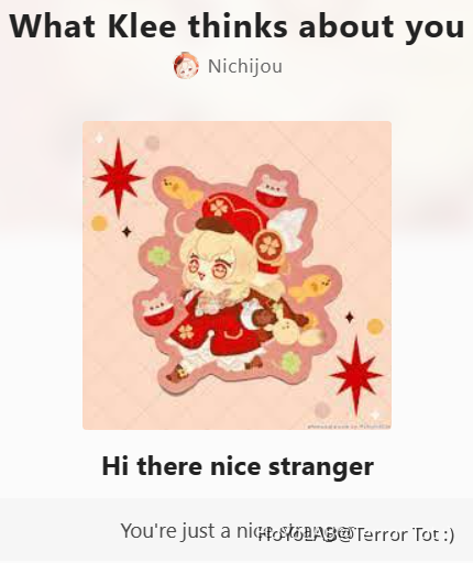 NOOOOO!!!! KLEE!!! I THOUGHT WE WERE BESTIES!!!!! Genshin Impact | HoYoLAB