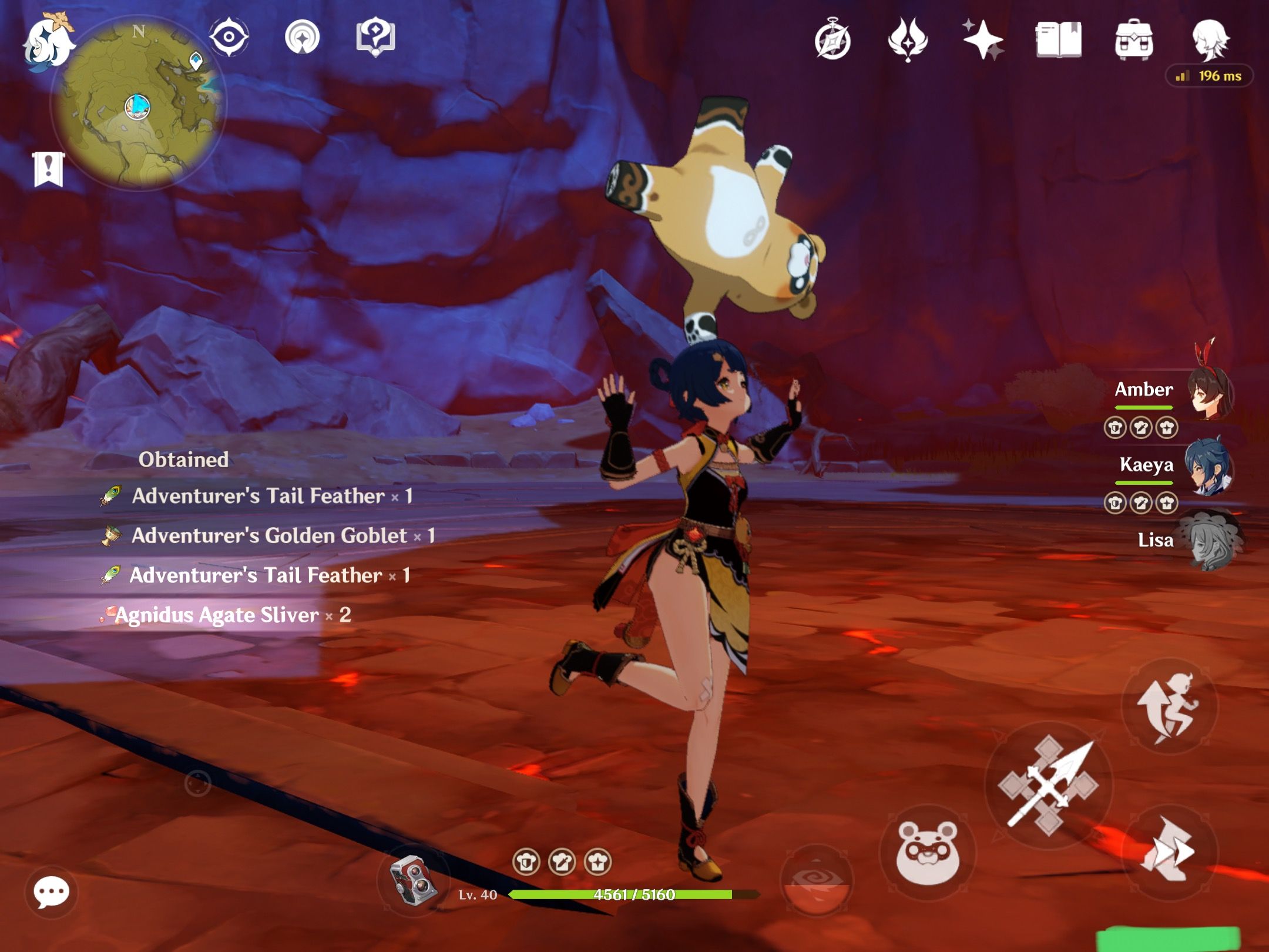 I fought the Pyro Regisvine for Xiangling's ascension materials! 🧨 ...