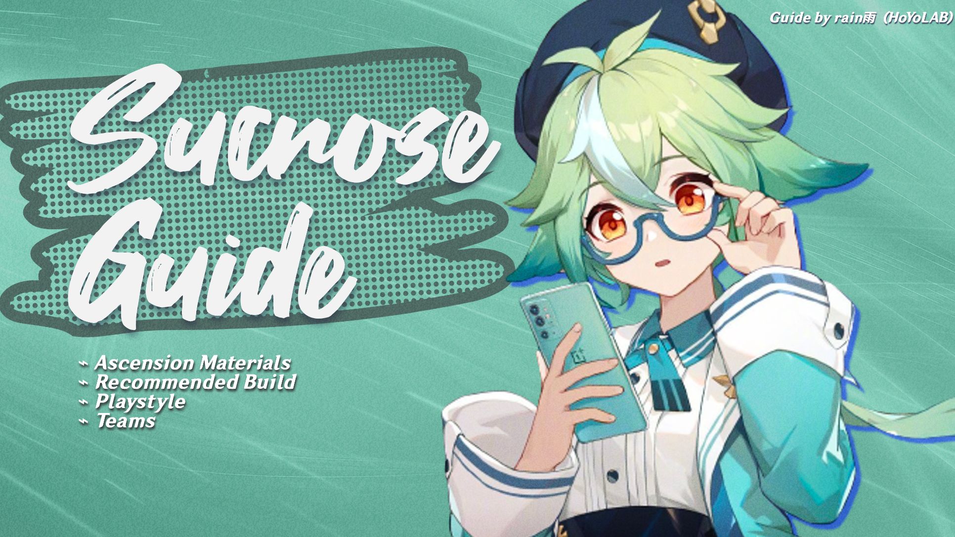 [V3.5] "Sucrose: Harmless Sweetie" Guide (Build, Teams, Playstyle) Genshin Impact | HoYoLAB