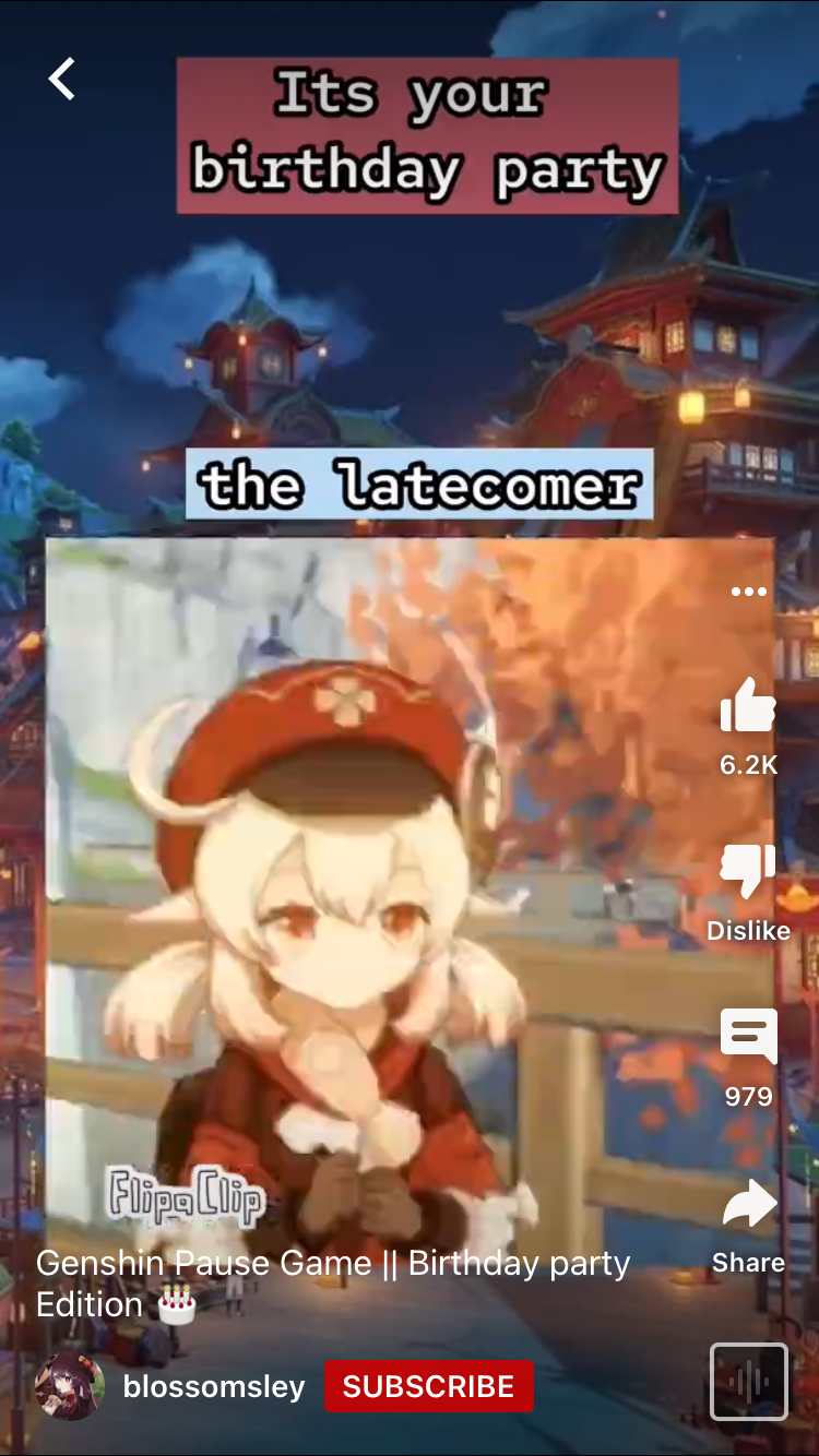 My birthday! Genshin Impact | HoYoLAB