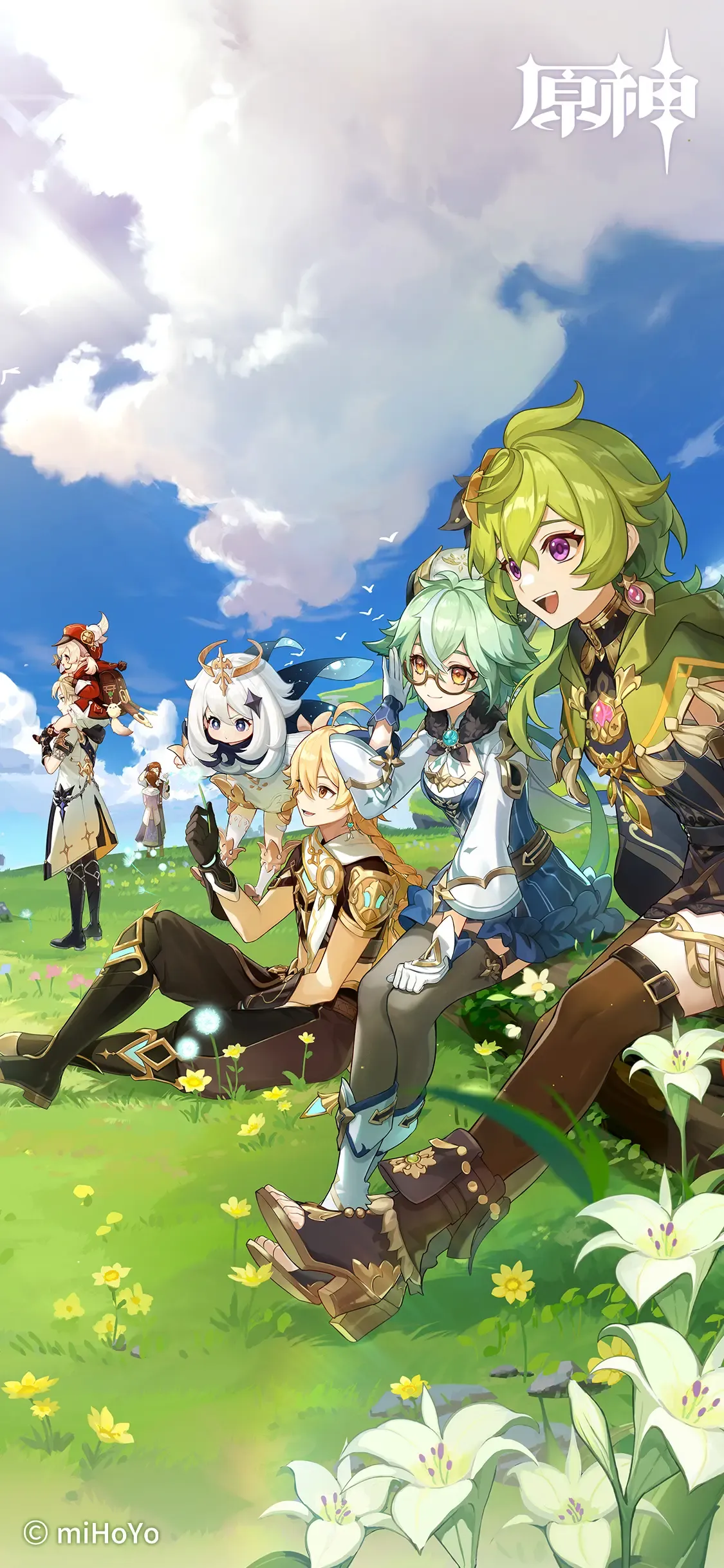 Official Genshin Wallpapers for Version 3.5! (Windblume's Breath ...