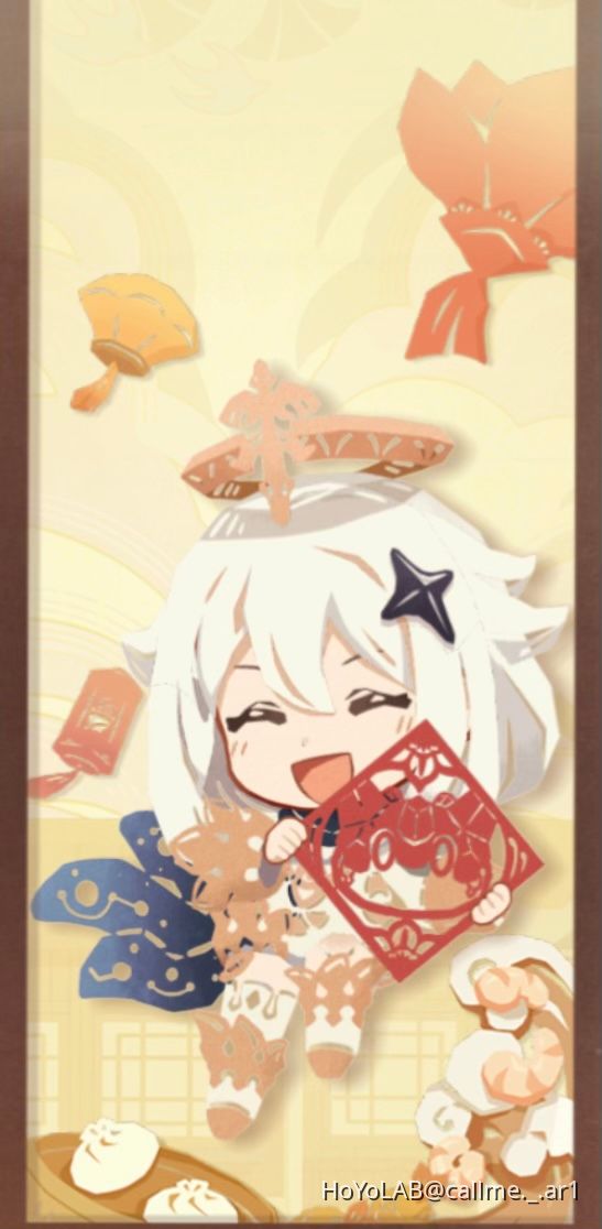 Happy Paimon Genshin Impact | HoYoLAB