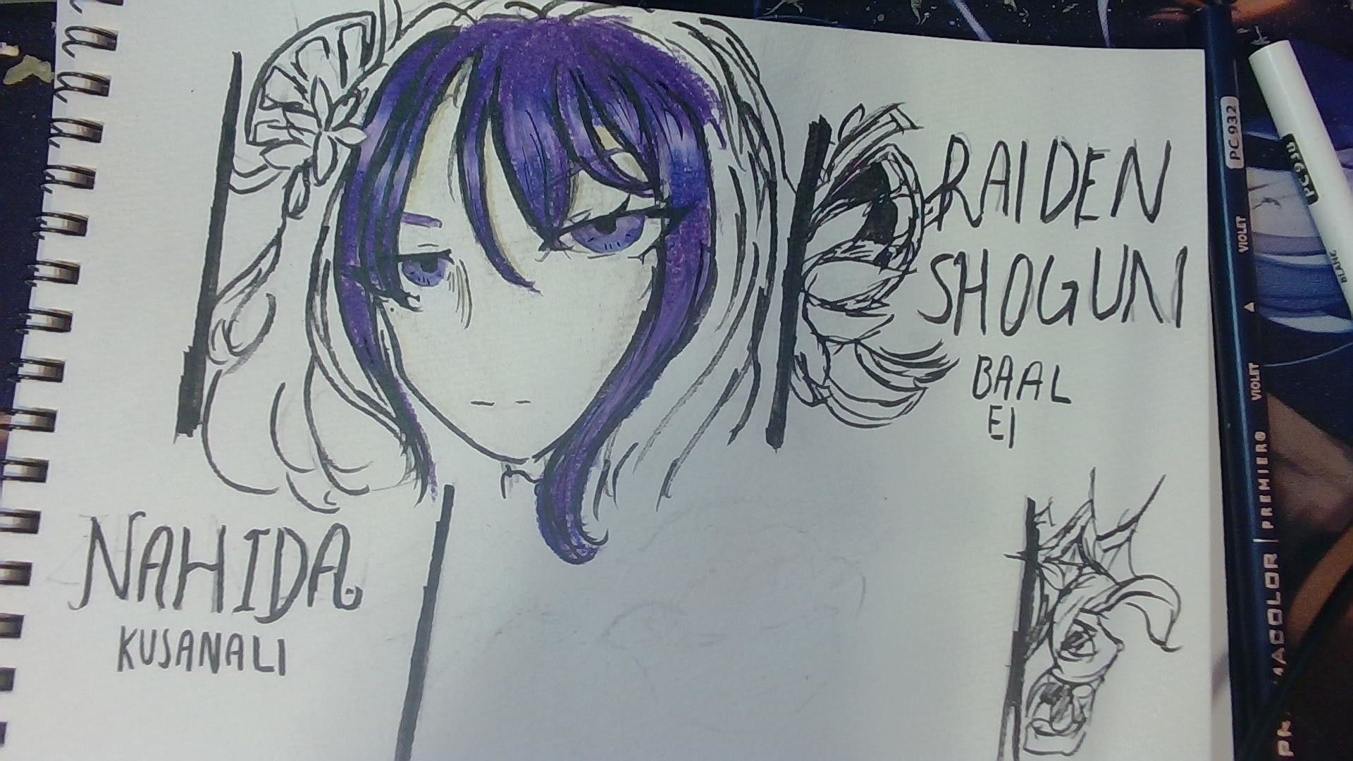 Drawing all the Archons Genshin Impact | HoYoLAB