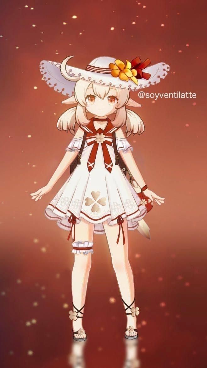 I think Klee really deserves this outfit to match with Jean on the next ...