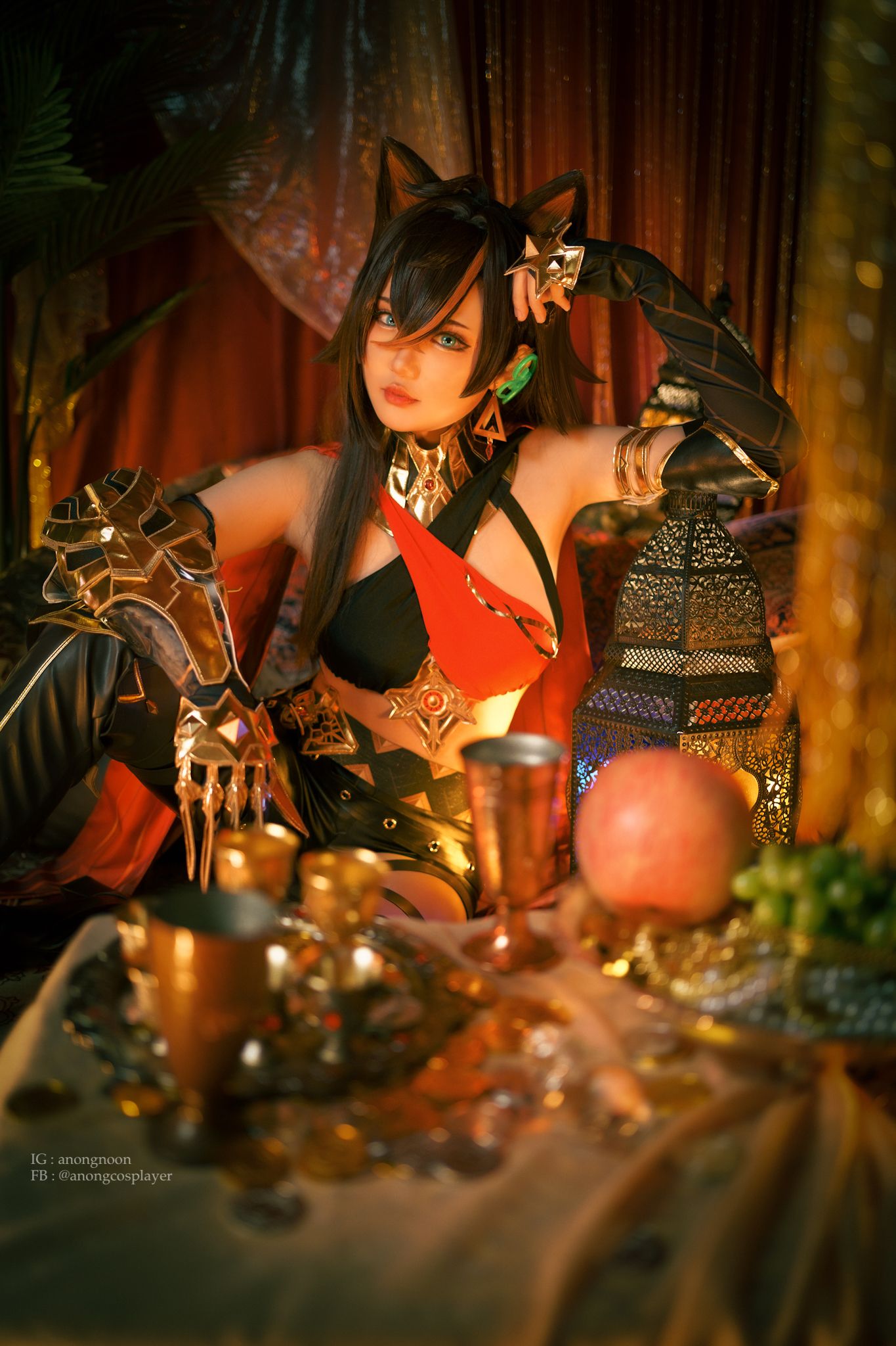 My Dehya cosplay🐯🔥 Genshin Impact | HoYoLAB