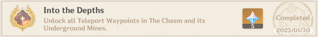 The Chasm Archon Quest - Requiem of the Echoing Depths Series Genshin ...