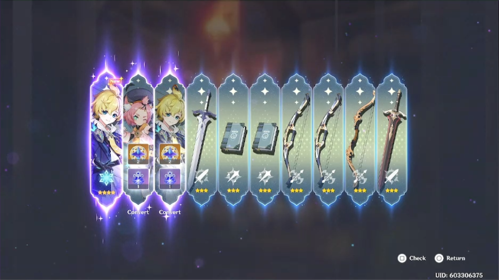 My Lucky Pulls from Stream! Genshin Impact | HoYoLAB