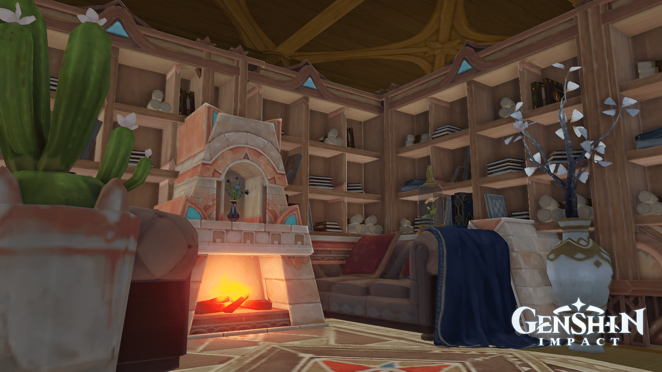 Desert-style Lounge Genshin Impact | HoYoLAB
