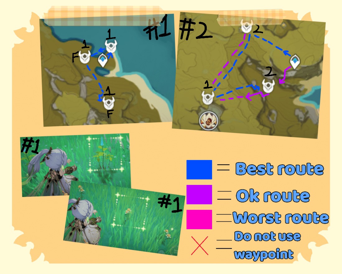 Whopperflower farming guide| Nahida's loot routes Genshin Impact | HoYoLAB