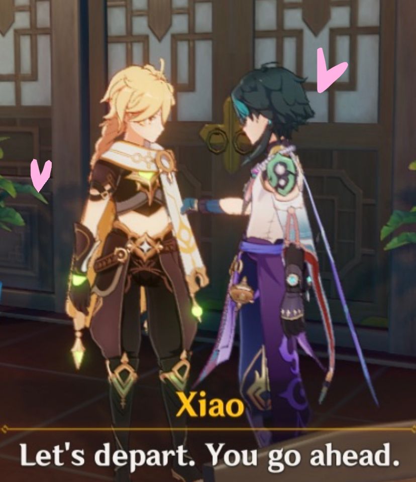 Xiao and Aether goin on a date Genshin Impact | HoYoLAB