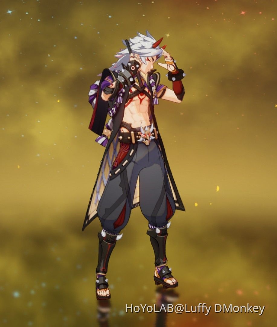 Character showcase #5 - Arataki Itto Genshin Impact | HoYoLAB