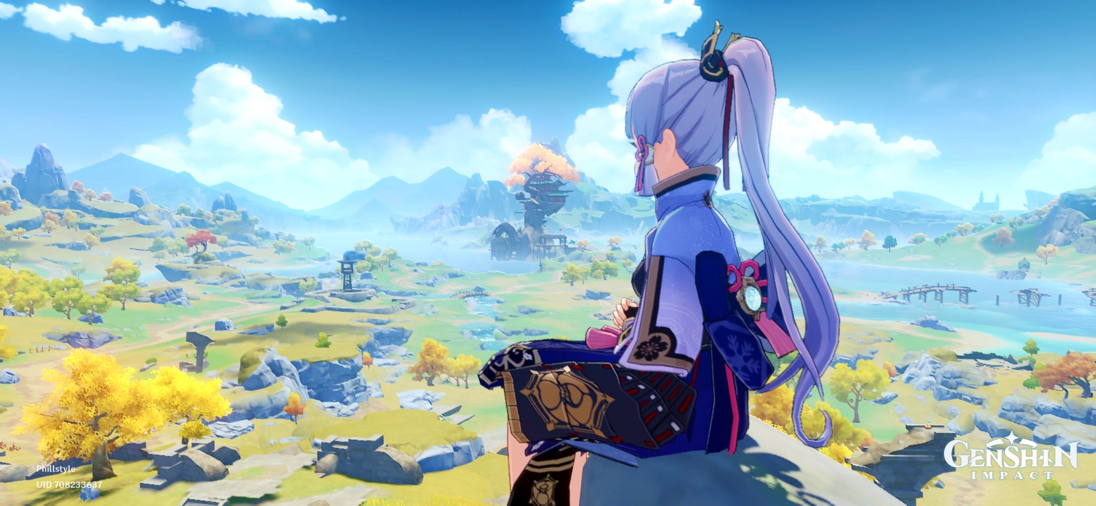 Ayaka makes a beautiful part of the game Genshin Impact | HoYoLAB