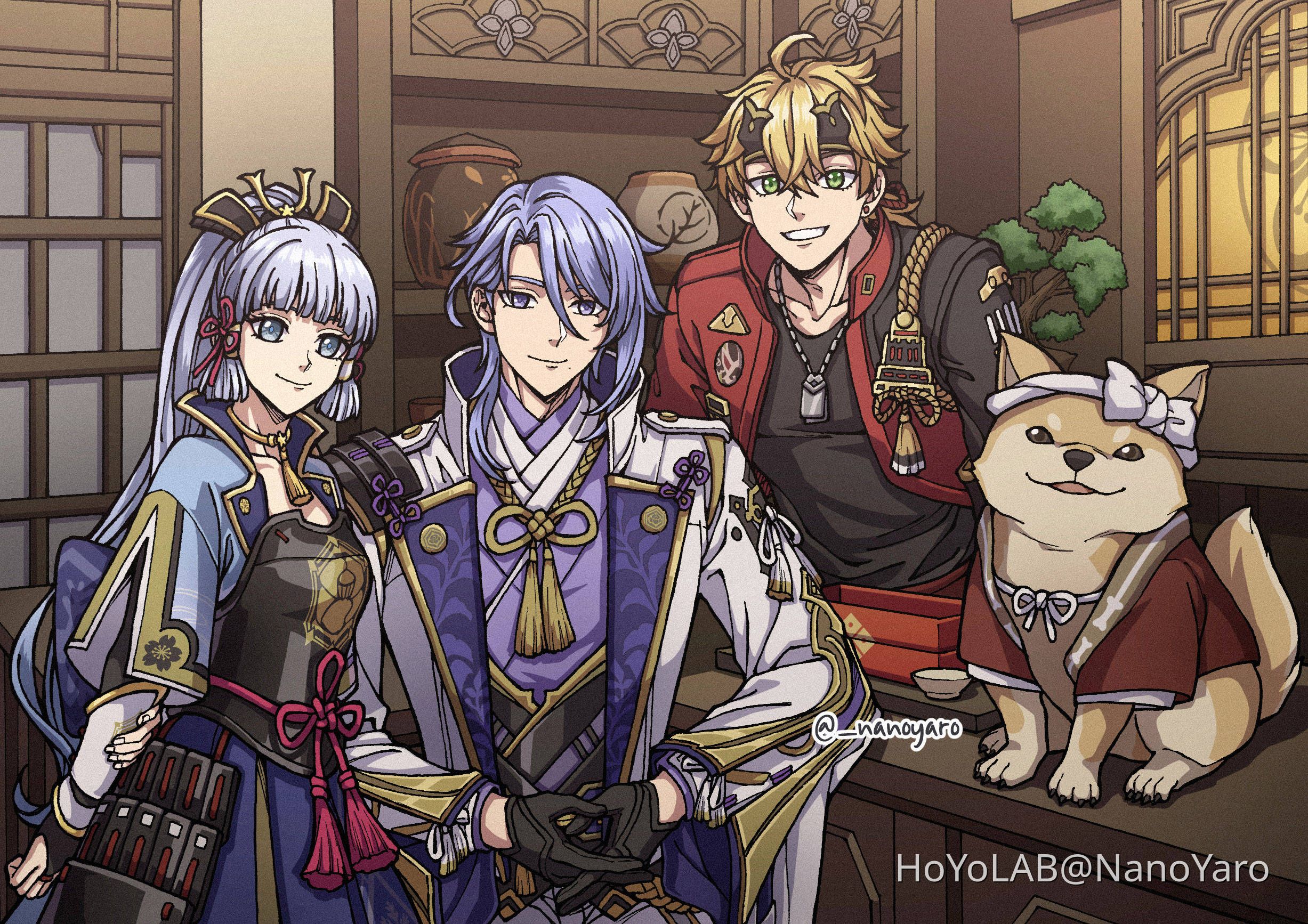 Kamisato Family Genshin Impact | HoYoLAB