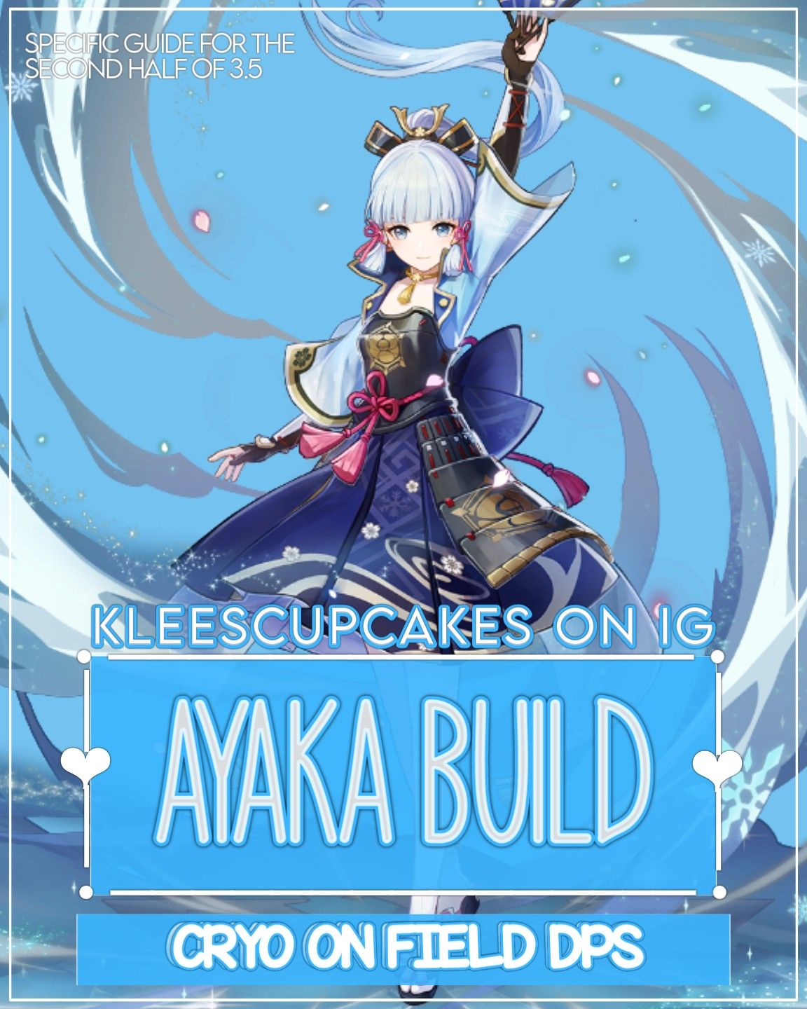 [ Version 3.5 ] Kamisato Ayaka Build — Cryo DPS on Field Genshin Impact | HoYoLAB
