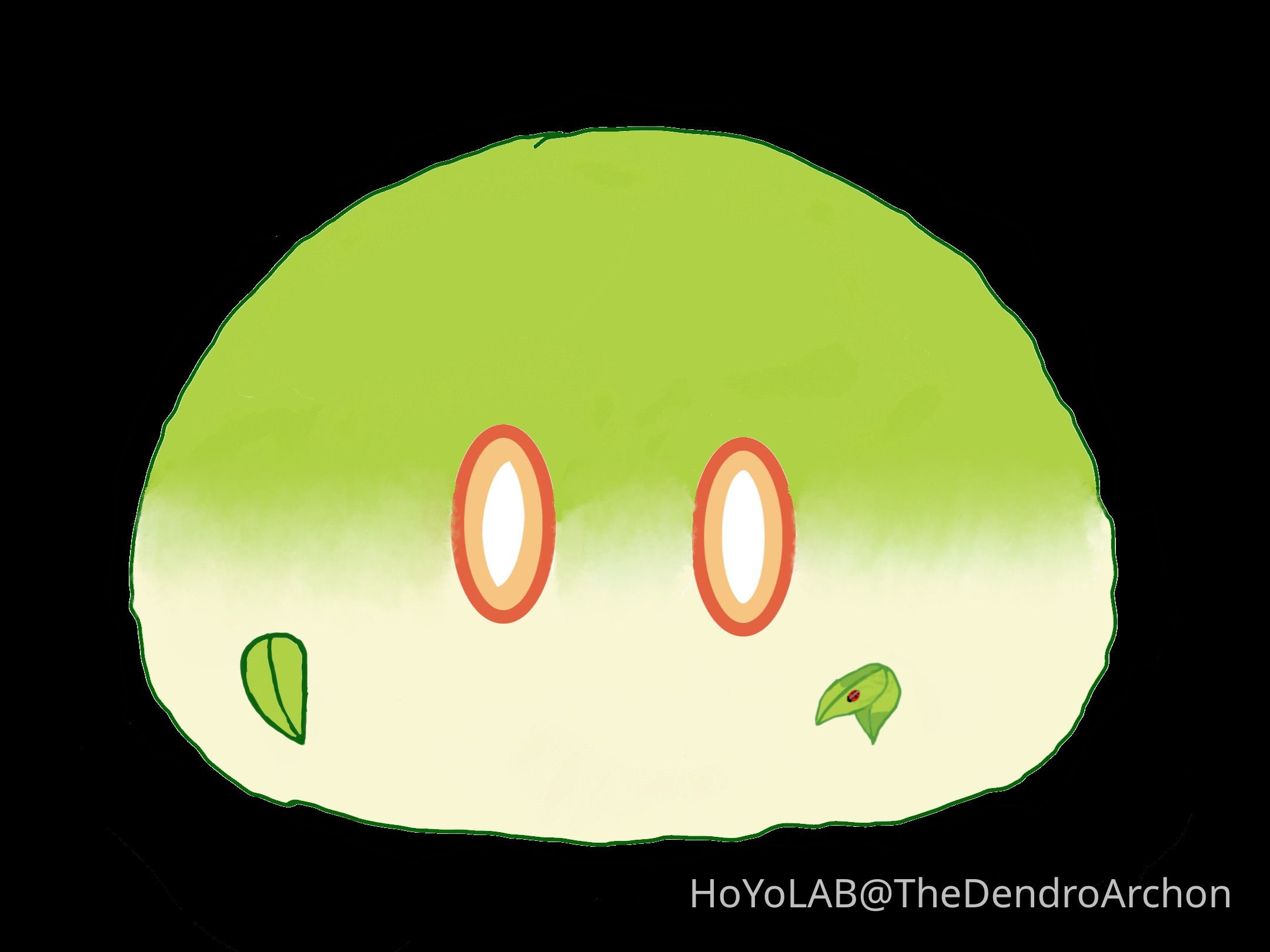 Dendro Slime Fanart! Genshin Impact | HoYoLAB