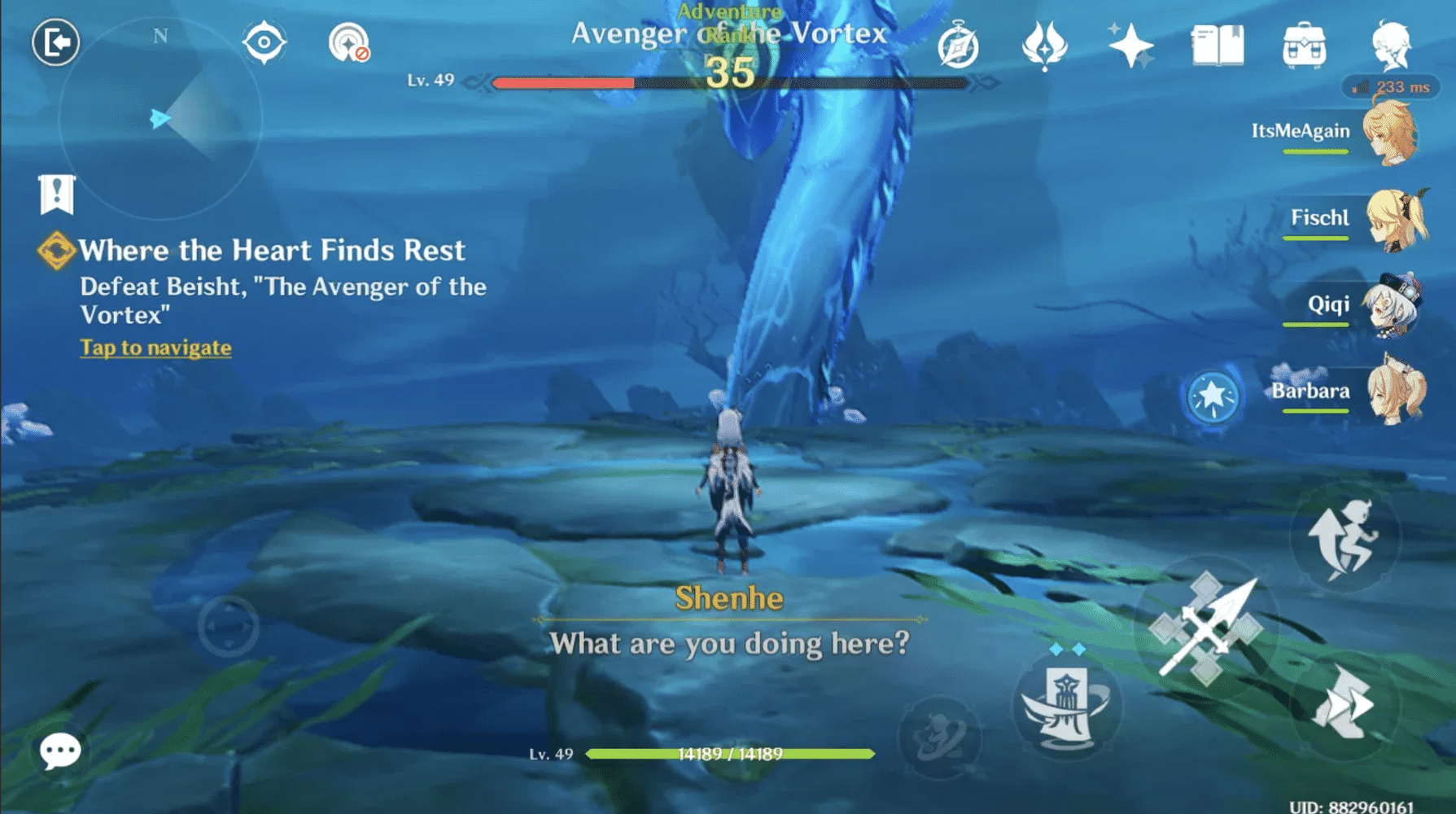 Will we get underwater exploration and combat in Fontaine? But it's a ...