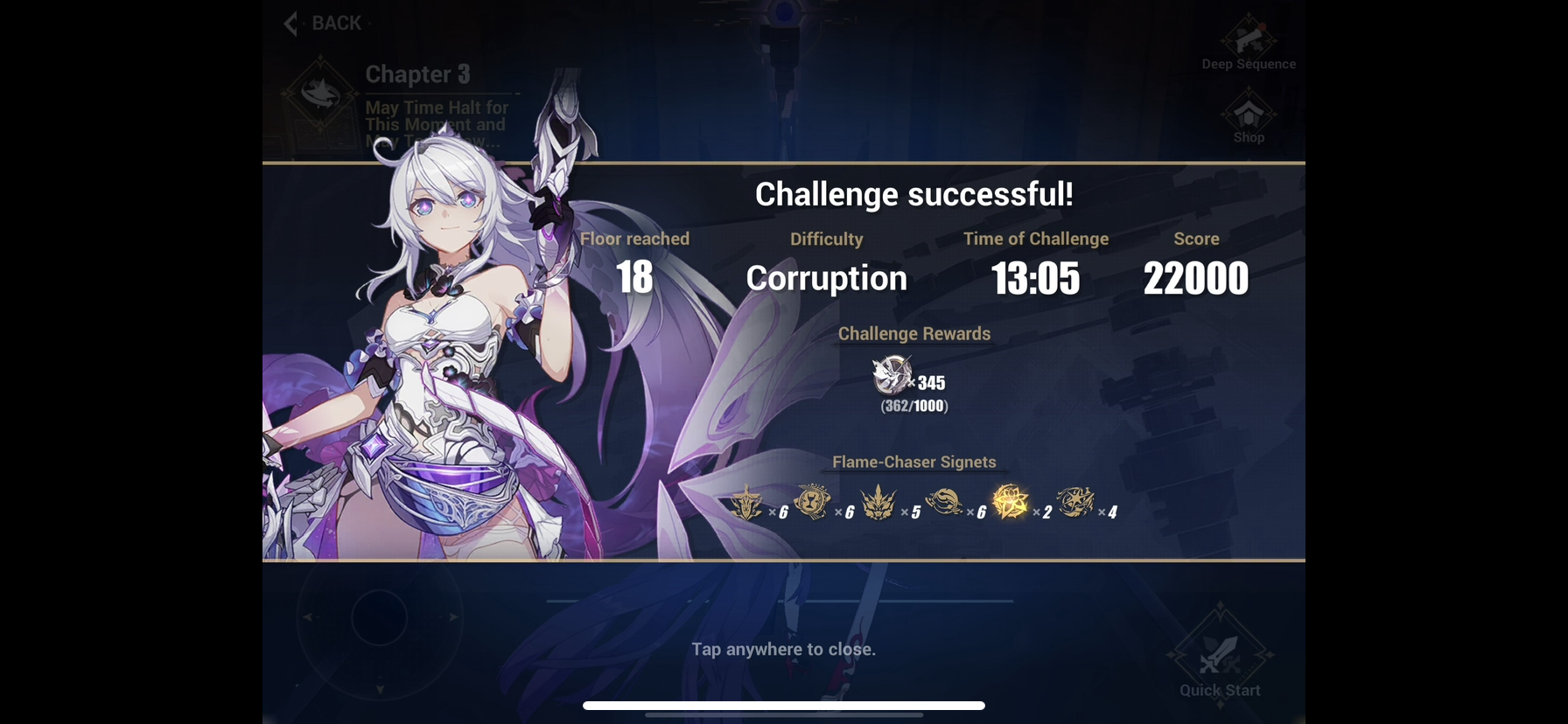 Elysian Realm: Herrscher of Finality Corruption x2.50 Clear (03/28/2023 ...