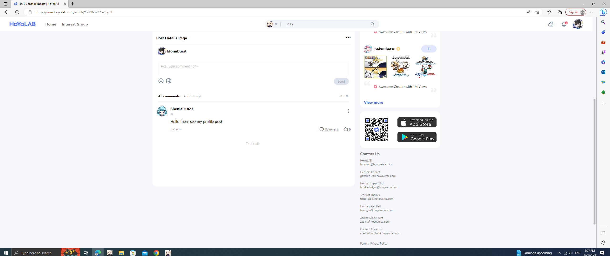 what the f bots? Genshin Impact | HoYoLAB