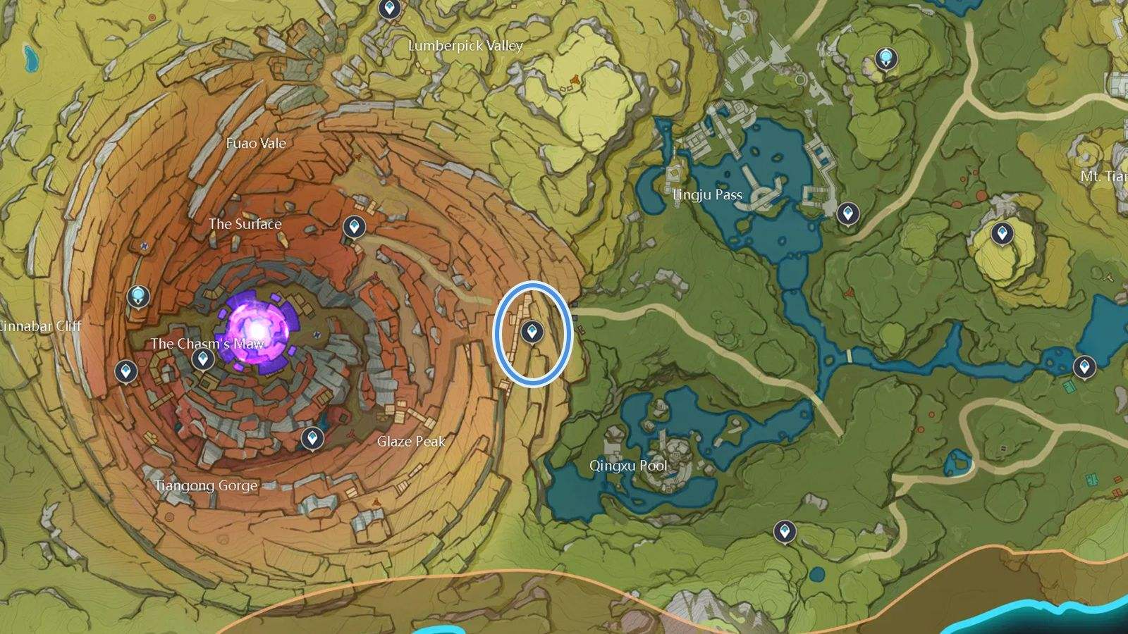 The Chasm Hidden Quest: The Chasm's Bounty Genshin Impact | HoYoLAB