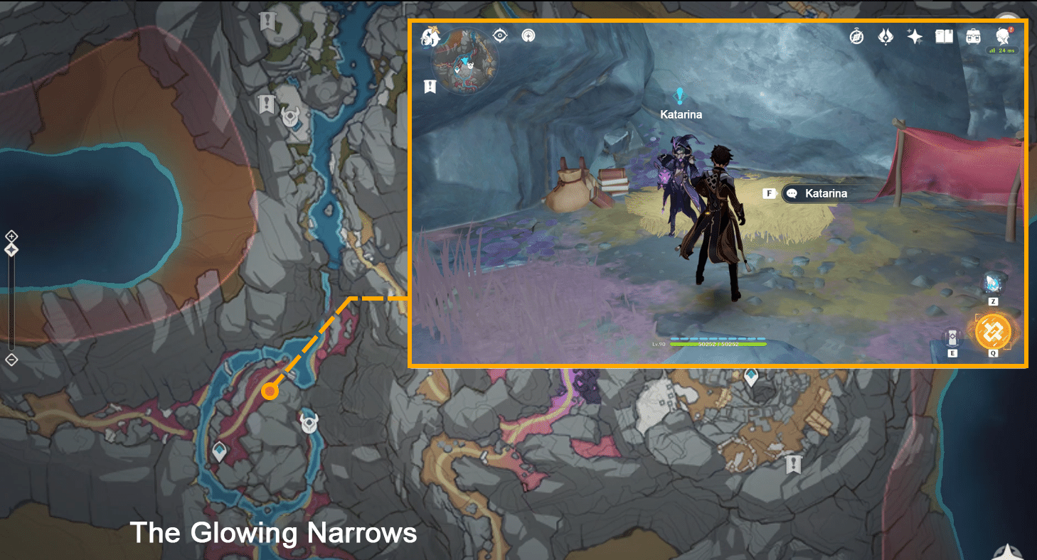 The Chasm Hidden Quest: Lost in a Foreign Land Genshin Impact | HoYoLAB