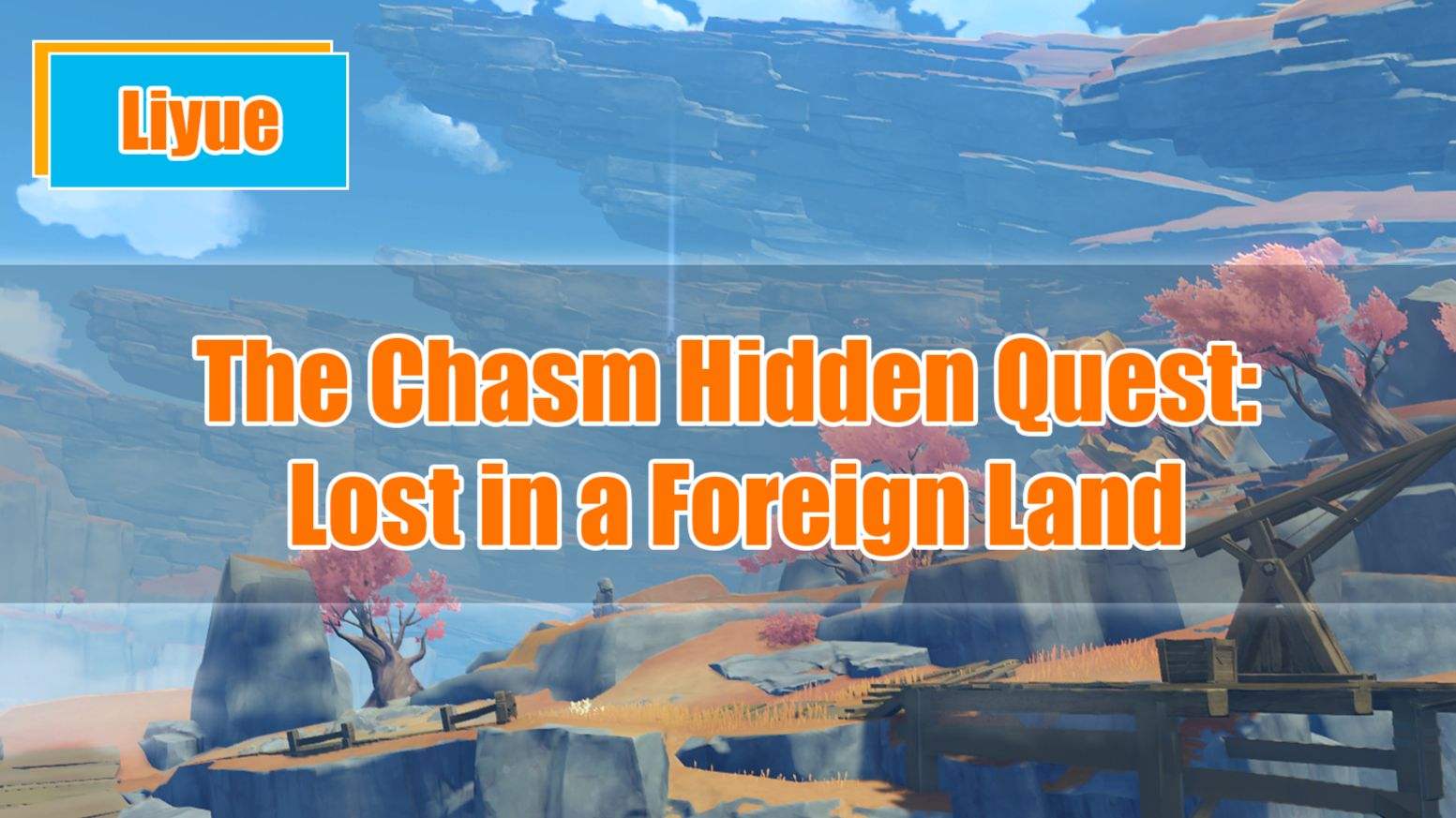 The Chasm Hidden Quest Compilation Genshin Impact | HoYoLAB