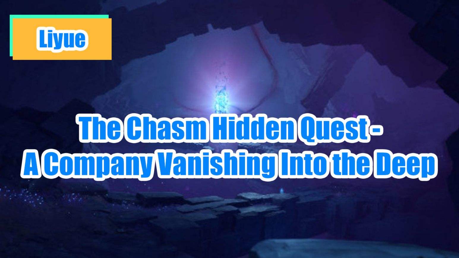 The Chasm Hidden Quest Compilation Genshin Impact | HoYoLAB