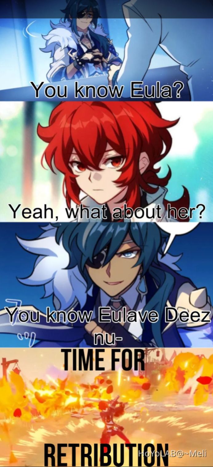 Memes i stole from hoyolab (I honestly forgot the day) Genshin Impact ...