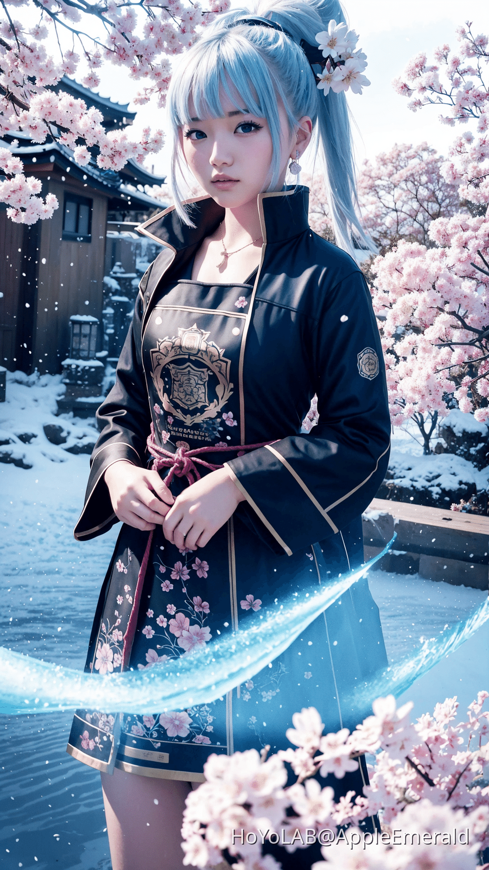 AI Generated Ayaka - Stable Diffusion v1.5 Genshin Impact | HoYoLAB