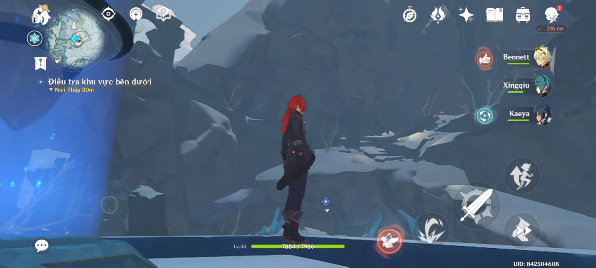 Hôm nay mình được 1 bạn hỗ trợ nhiệm vụ vật trong núi. Bạn ấy đã nhiệt ...