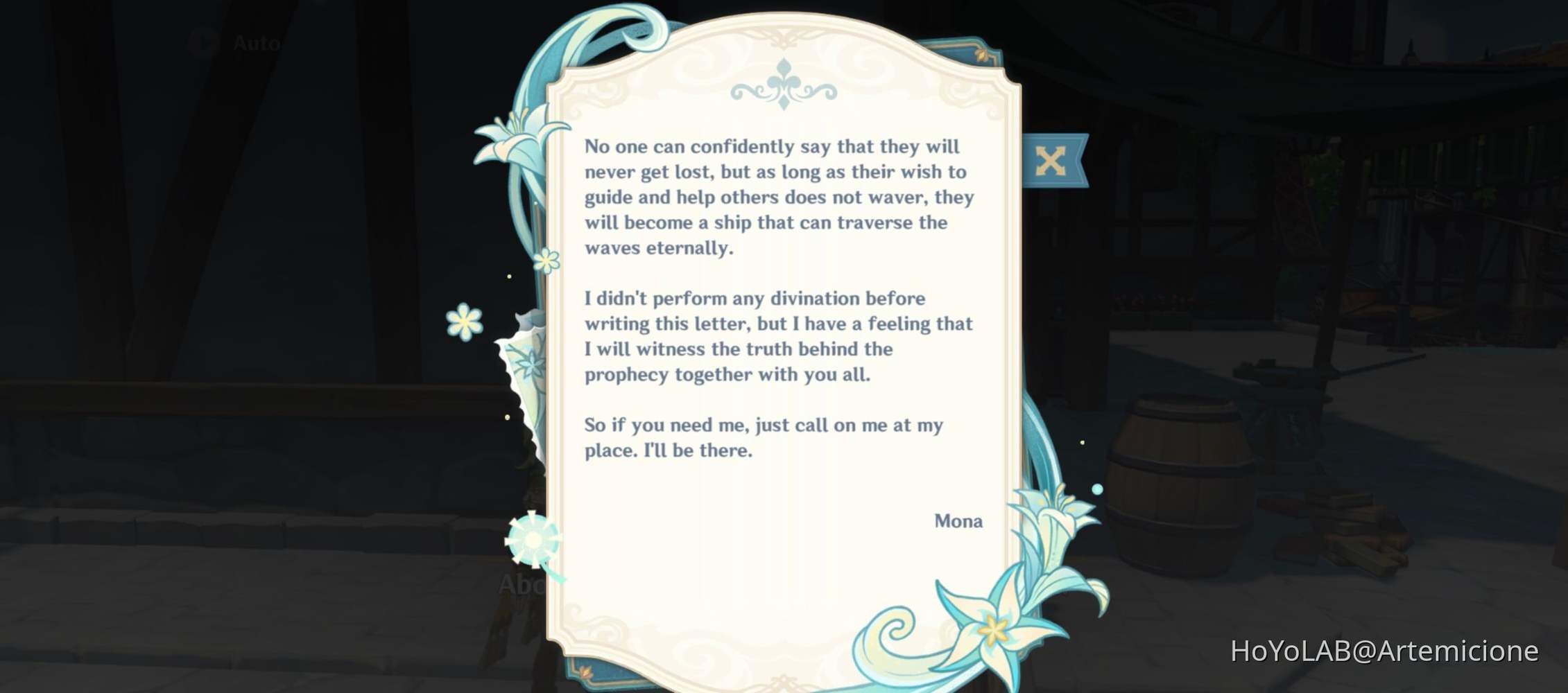 Windblume’s Breath Act 3: The flower, the guide, the legend… Genshin ...