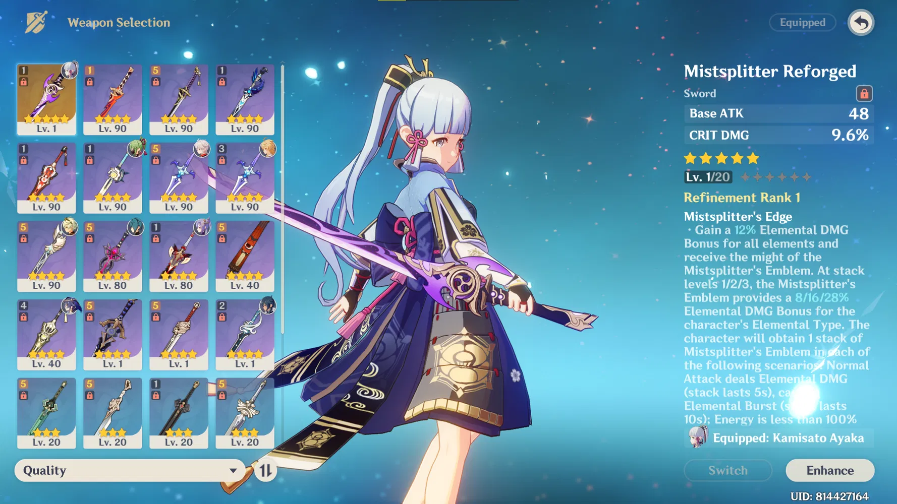 My First 5-star Sword Genshin Impact | HoYoLAB