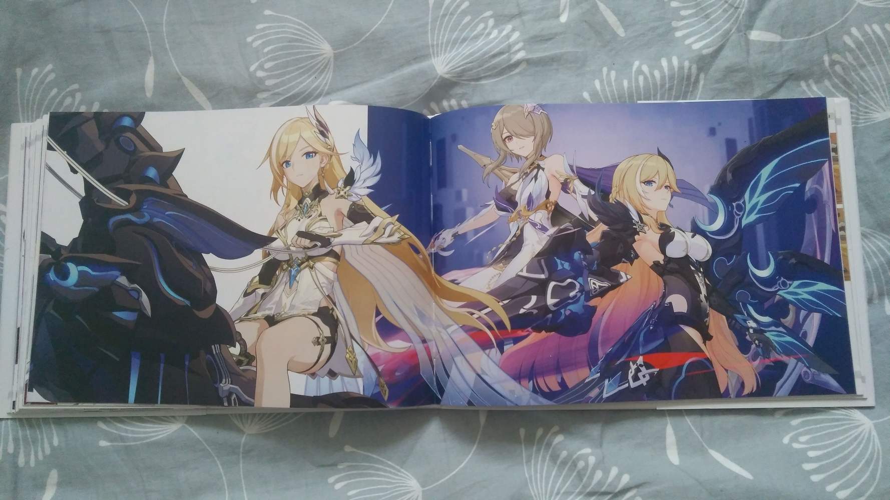 My Honkai artbook just came - thank you, Mihoyo! Honkai Impact 3rd ...