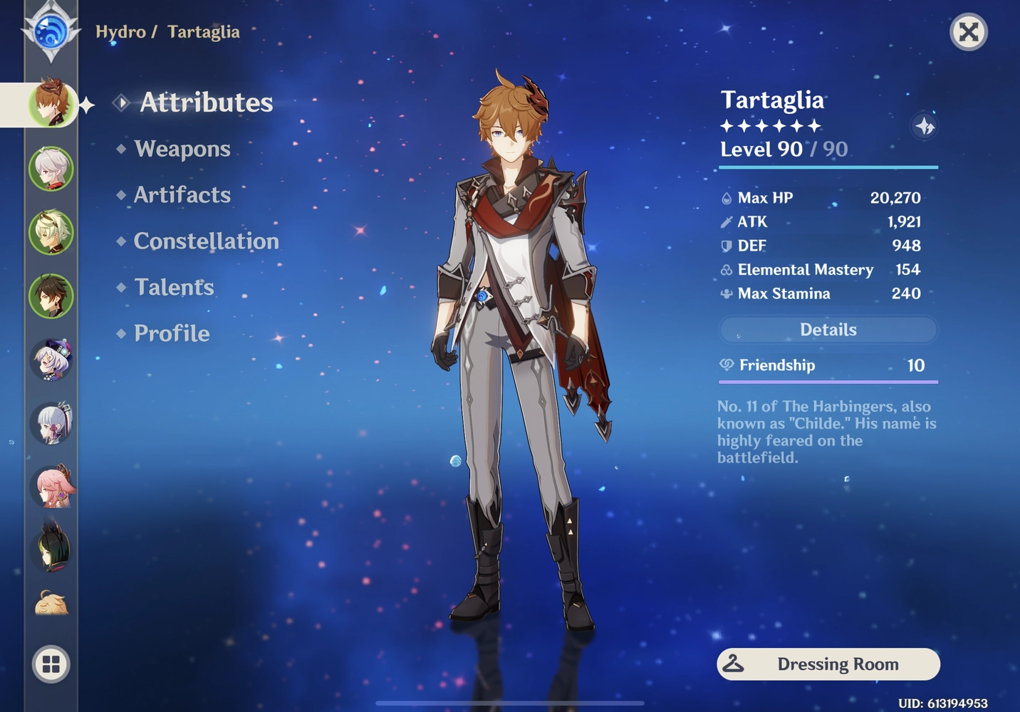 My Childe build Genshin Impact | HoYoLAB