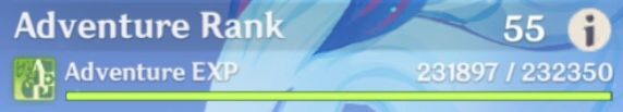 ADVENTURE RANK 56 Genshin Impact | HoYoLAB