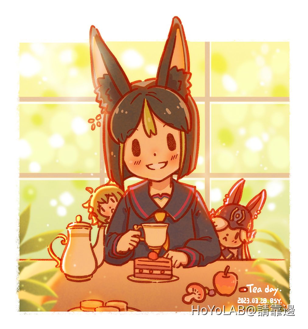 Tea day Genshin Impact | HoYoLAB