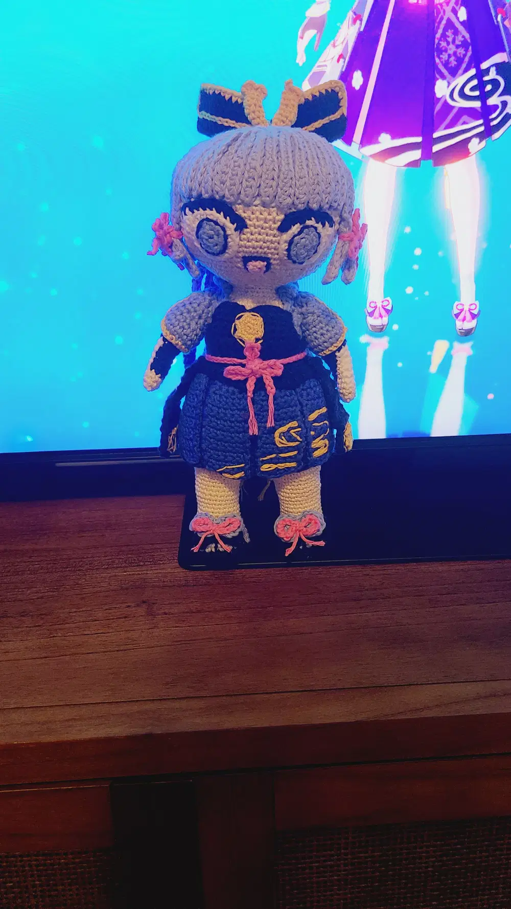 I crocheted Ayaka!! Genshin Impact | HoYoLAB