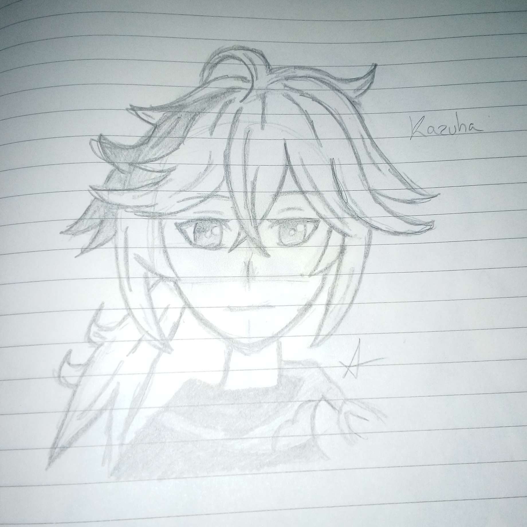 Drawing Kazuha :3 Genshin Impact | HoYoLAB