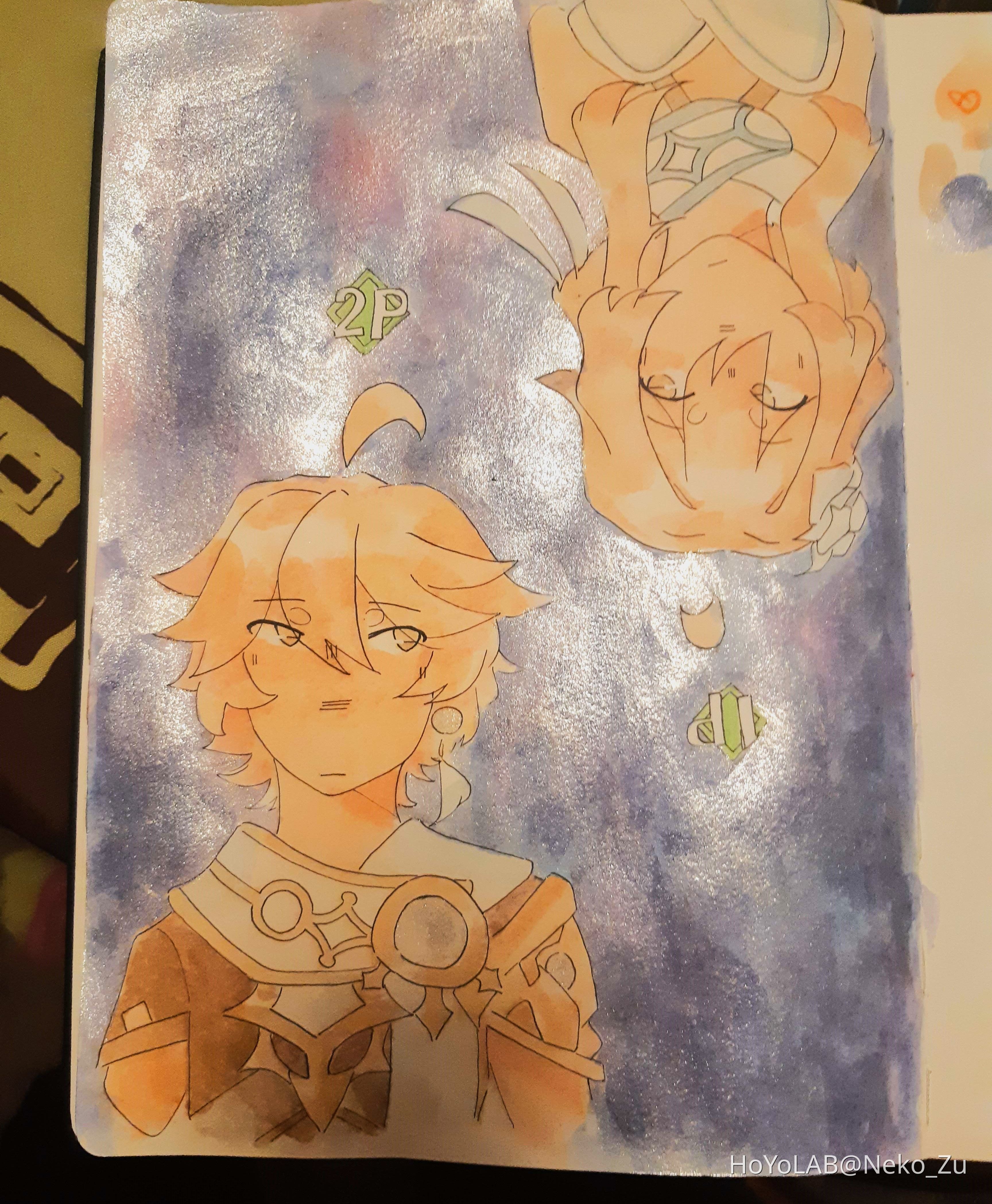 Day 240 - Aether and Lumine Genshin Impact | HoYoLAB