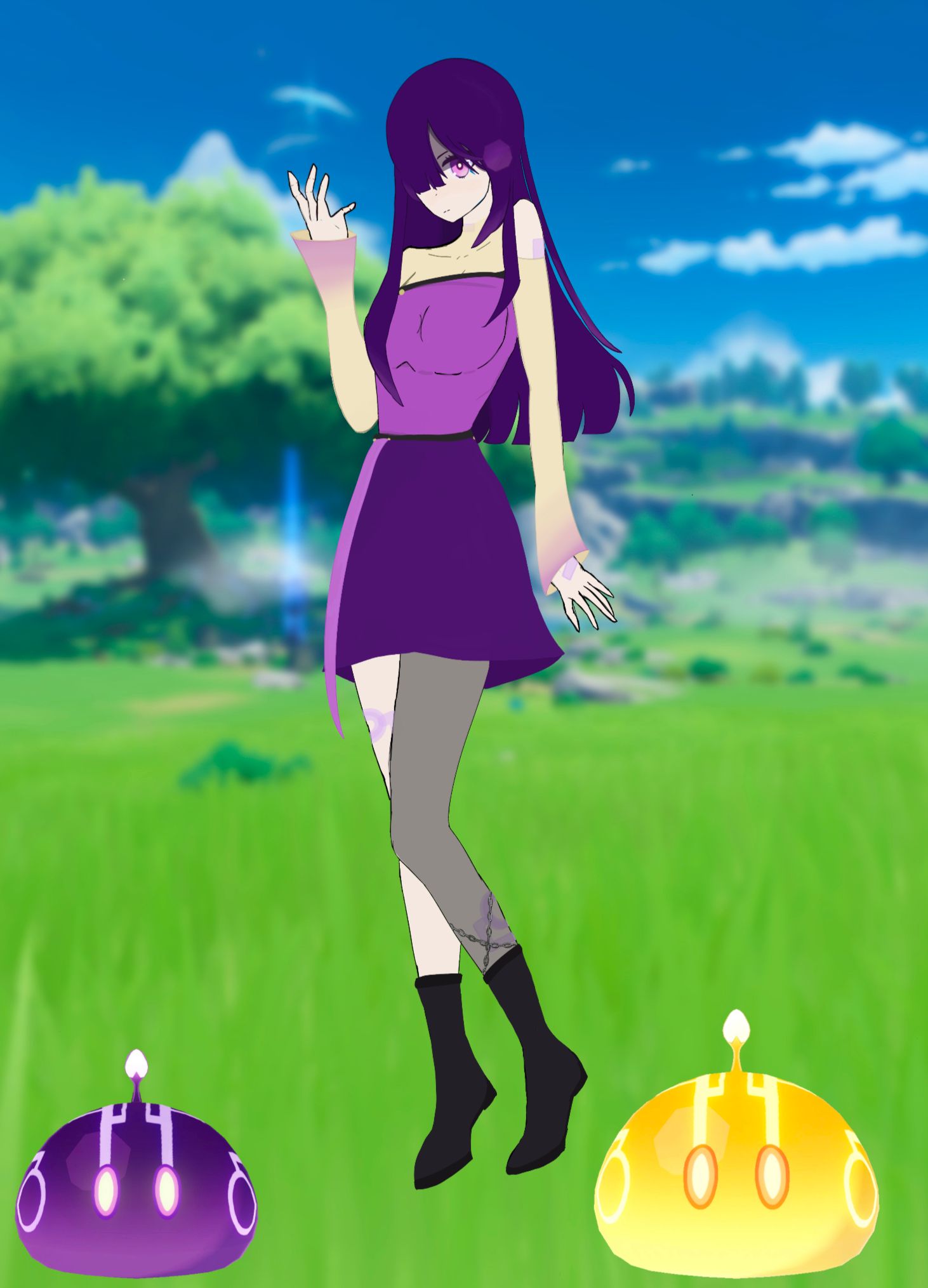 Electro Slime ?? (WIP) Genshin Impact | HoYoLAB