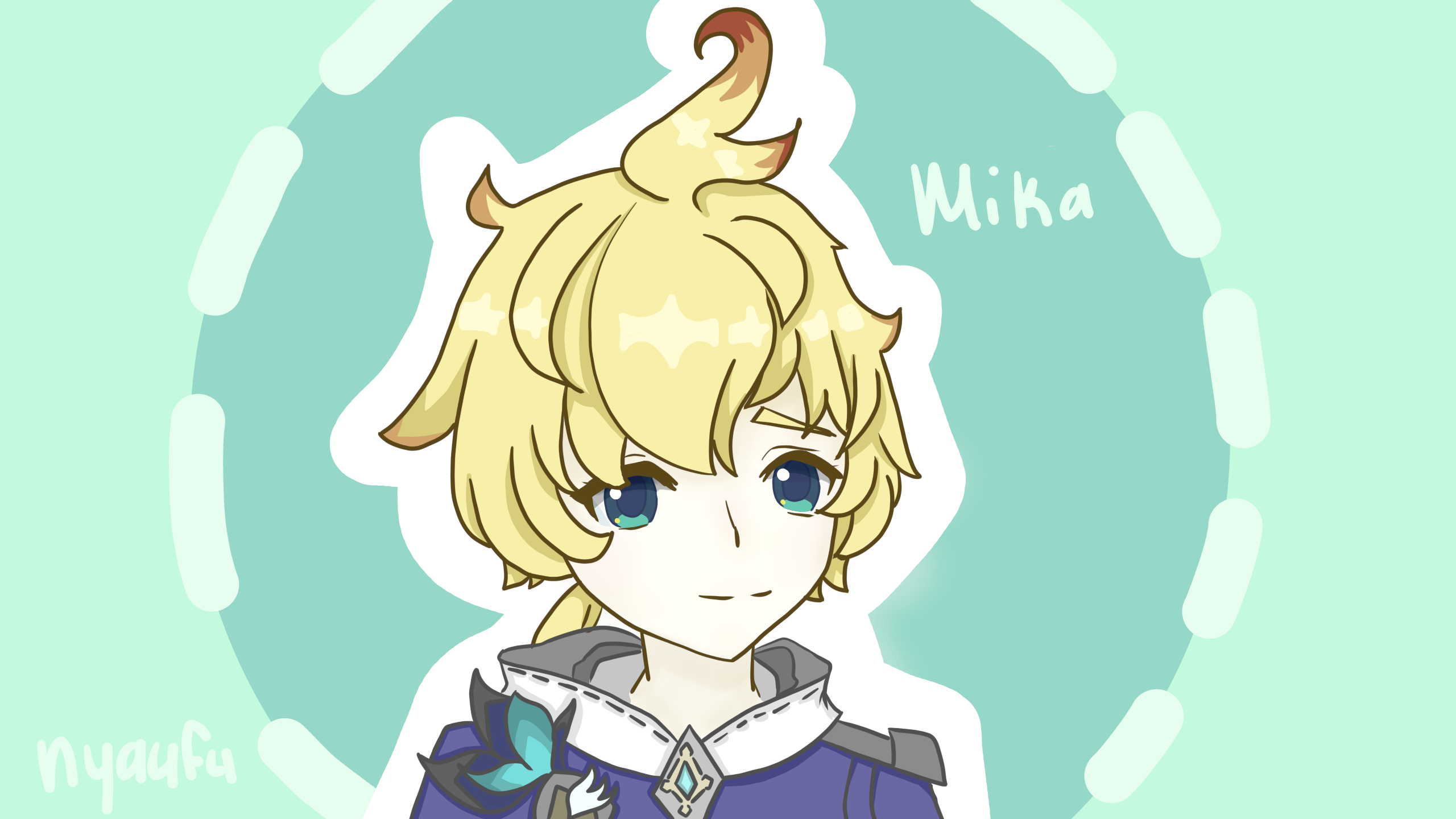 Mika fanart! Genshin Impact | HoYoLAB