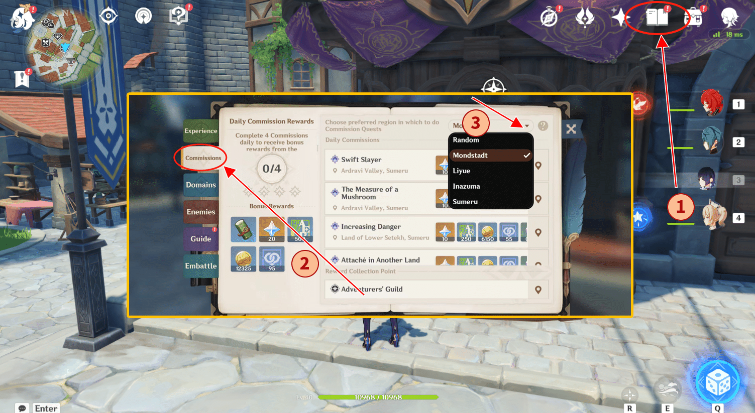 [Mondstadt] World Quest: Every Day a New Adventure Genshin Impact | HoYoLAB