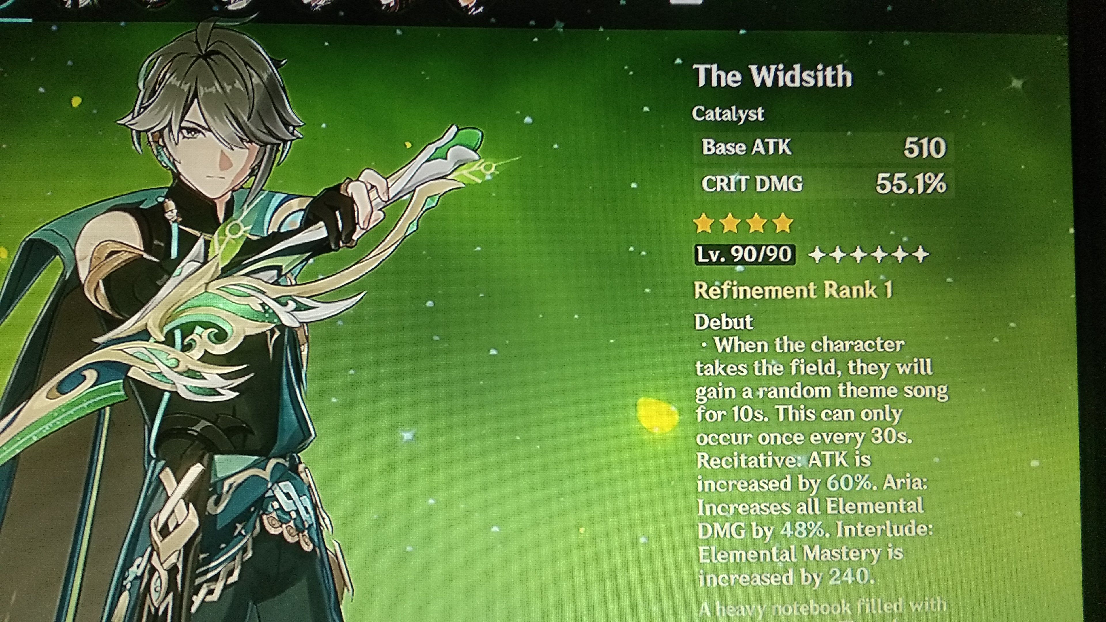 Cool Widsith 🕊️ Genshin Impact | HoYoLAB