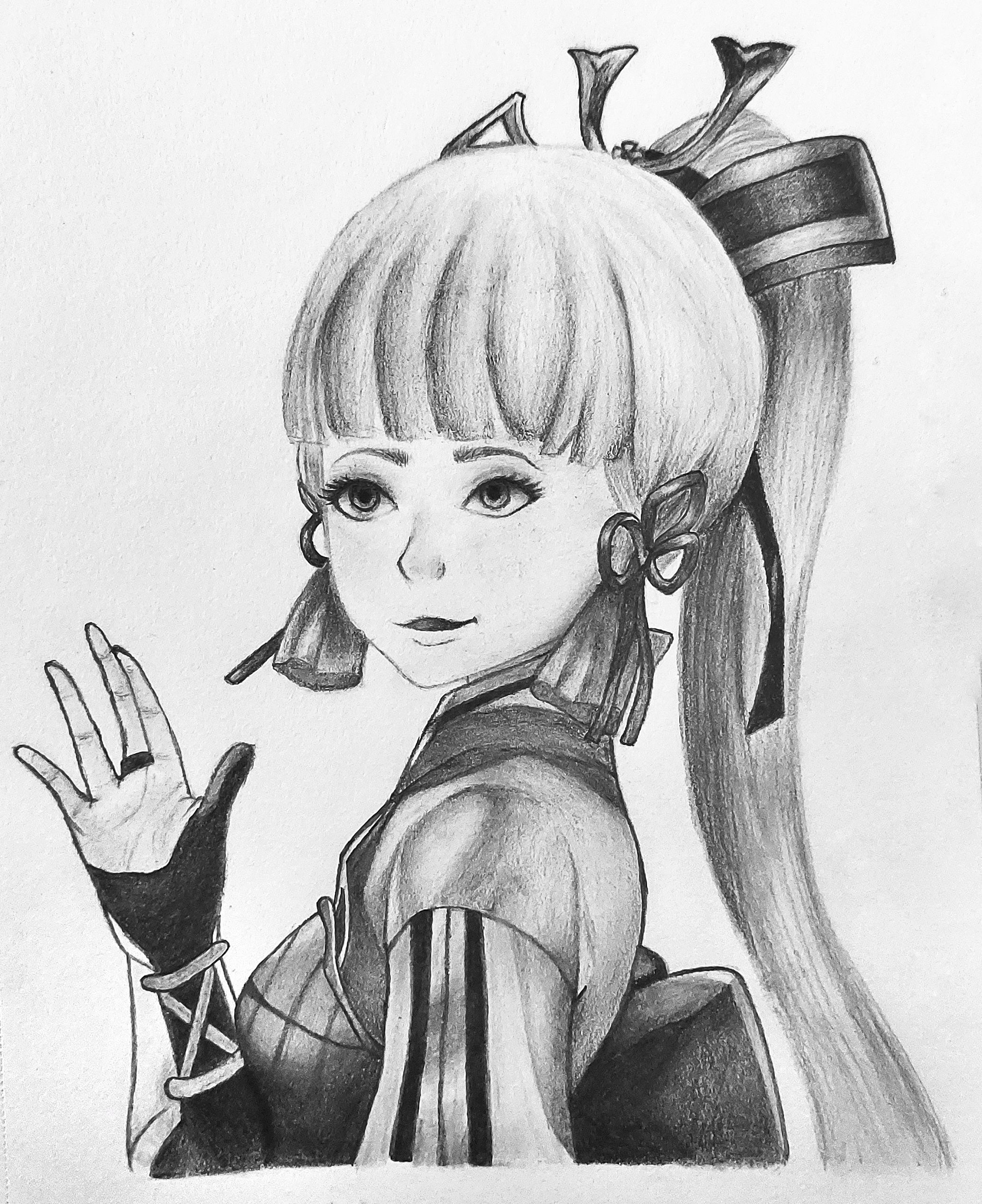 Kamisato Ayaka fanart Genshin Impact | HoYoLAB