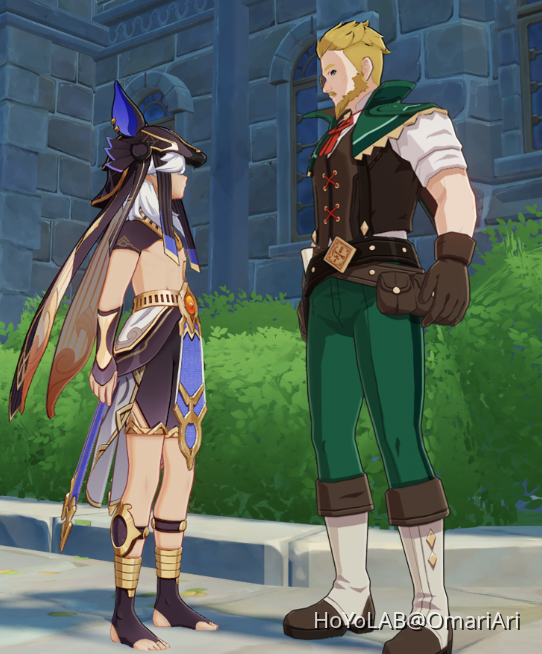 Cyno, and Cyrus Genshin Impact | HoYoLAB