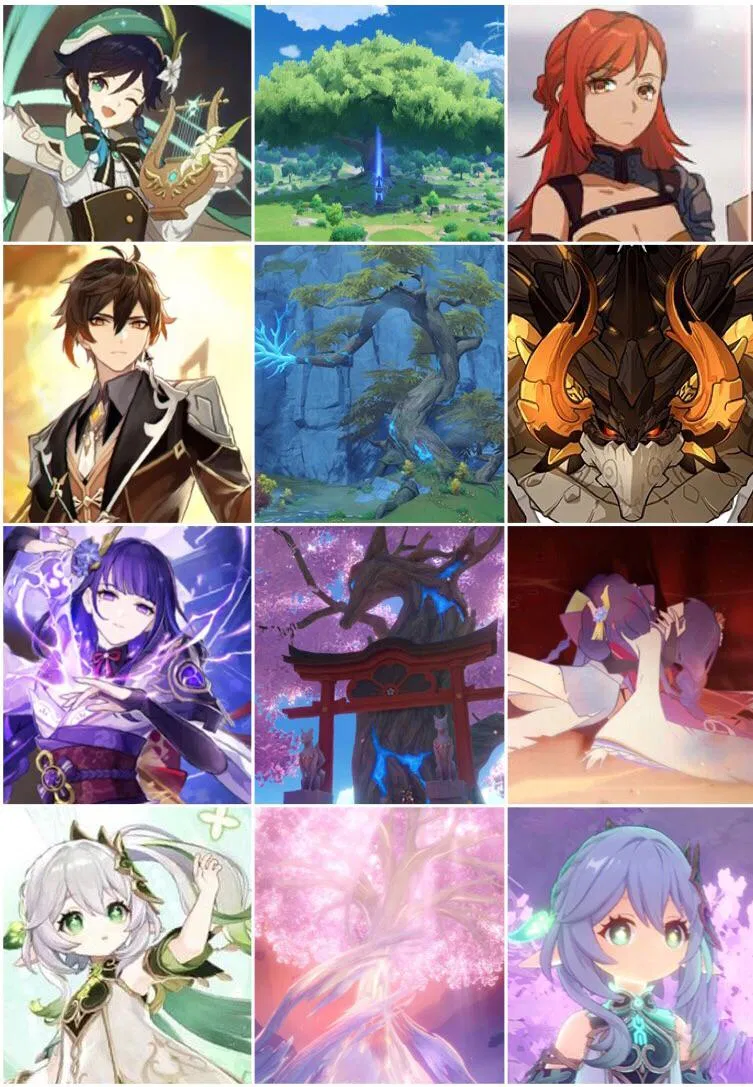 Daily Sightings #5- Every Archon has their own tree Genshin Impact | HoYoLAB