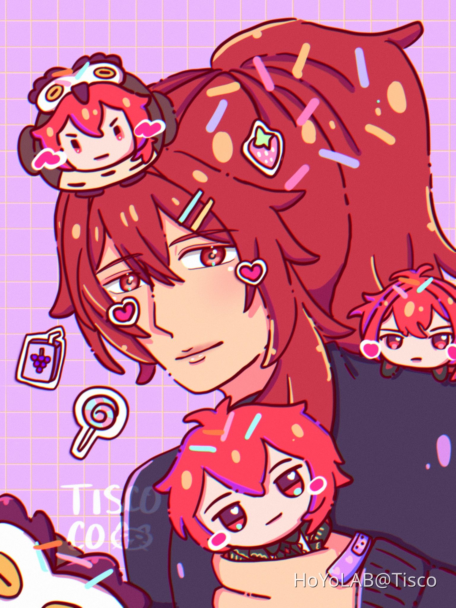 Cutie Diluc 🍓🍓 Genshin Impact | HoYoLAB