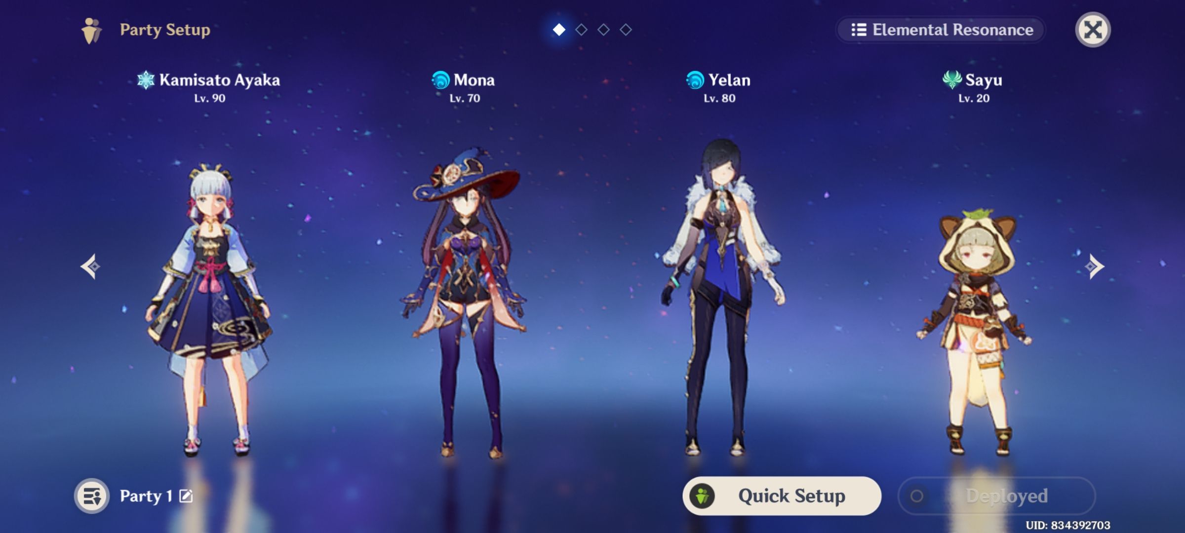 My Exploration Team 😉 Genshin Impact | HoYoLAB