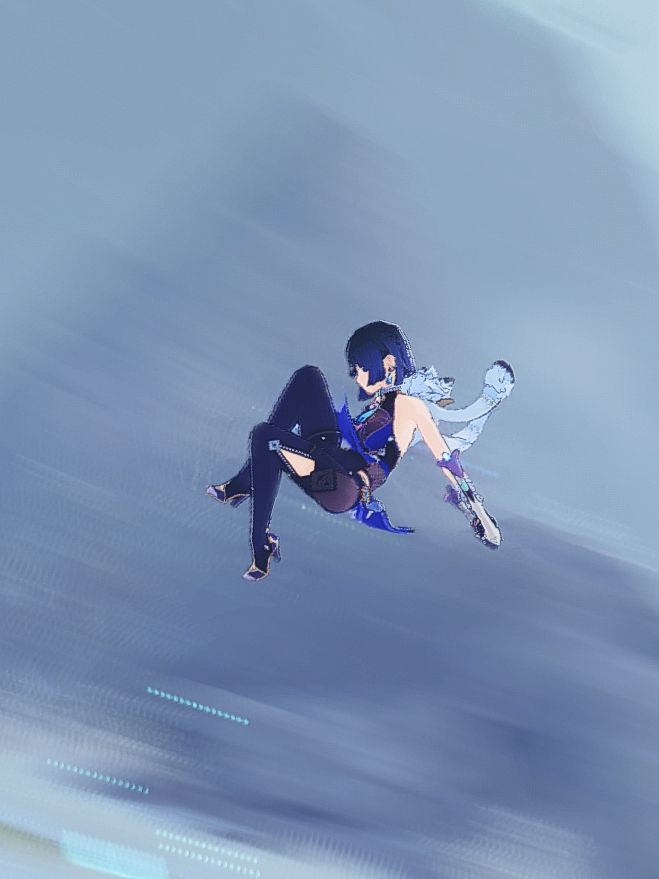 Epic flight, Yelan | Photography #21 Genshin Impact | HoYoLAB