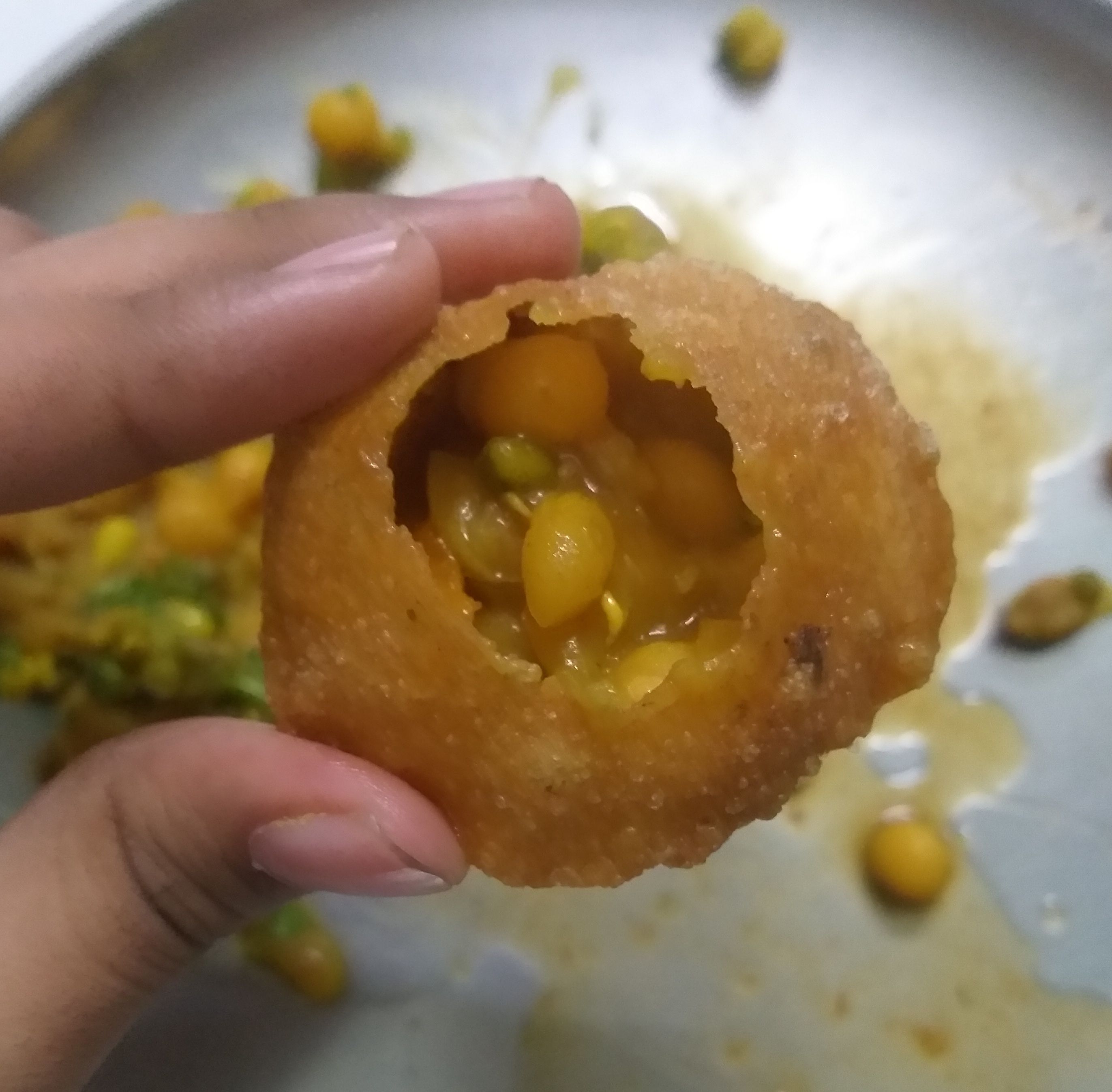 Eating Pani Puri IRL 😋😋 | HoYoLAB