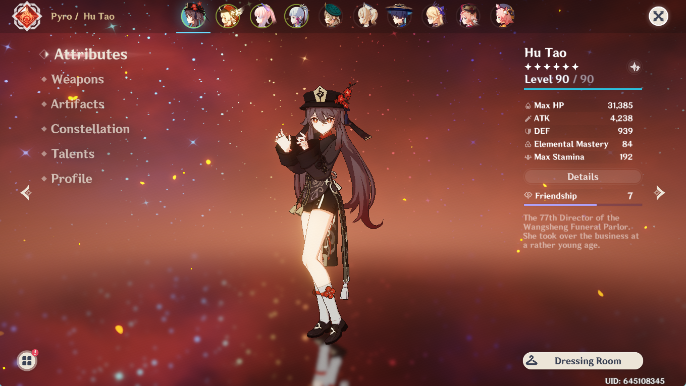 F2P Building Hu Tao Genshin Impact | HoYoLAB